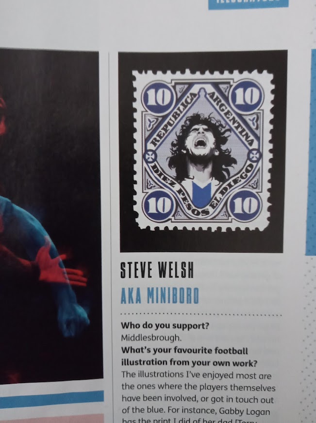 The Worlds Best Football Illustrators – The portfolio of Steve Welsh